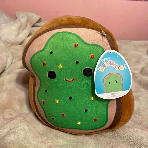 Squishmallows | Toys | Sinclair The Avocado Toast 8 Squishmallow Nwt ...